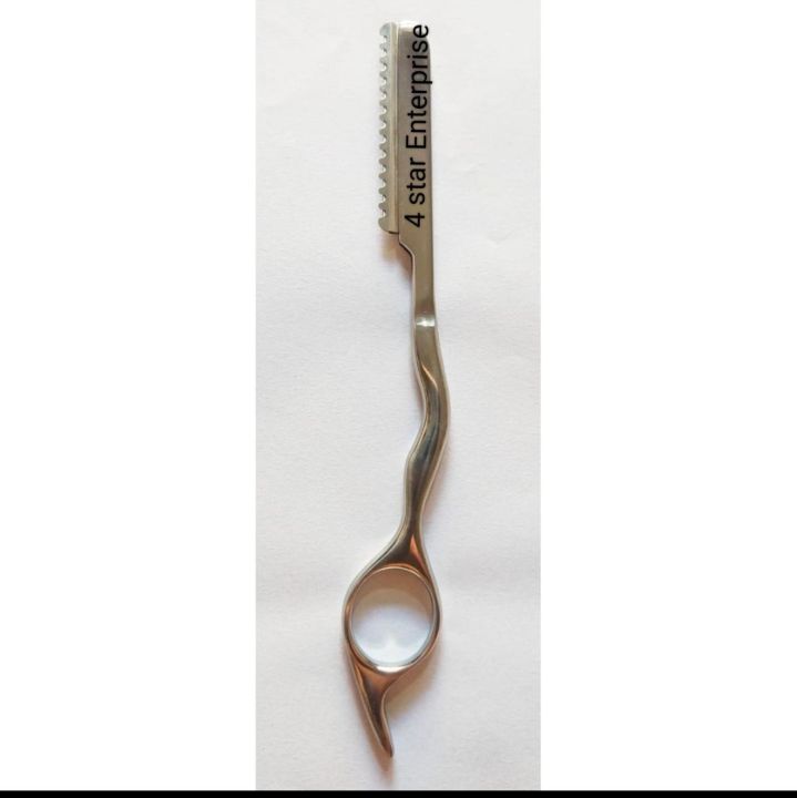 Stainless Steel Hair Thinning Razor for Hairstyling, Haircuts Layers ...