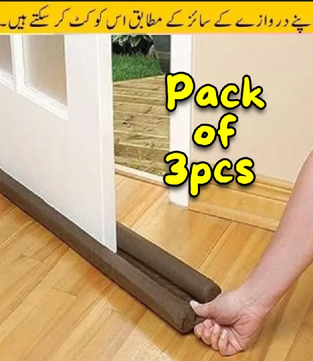 ( Pack Of 3) Door Dust Stopper 40 inches Draft Door Soundproof Door Ac ...