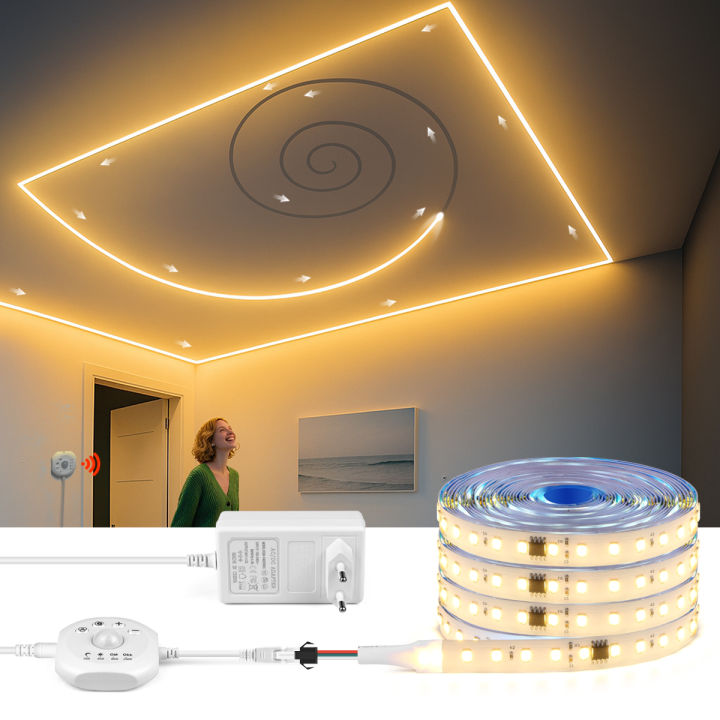 WS2811 LED Strip Ceiling Horse Race Chase Track Light 5/10M PIR Motion ...