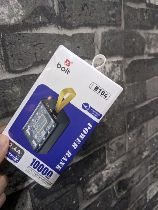 BOLT POWER BANK 10000 MAH | Daraz.pk