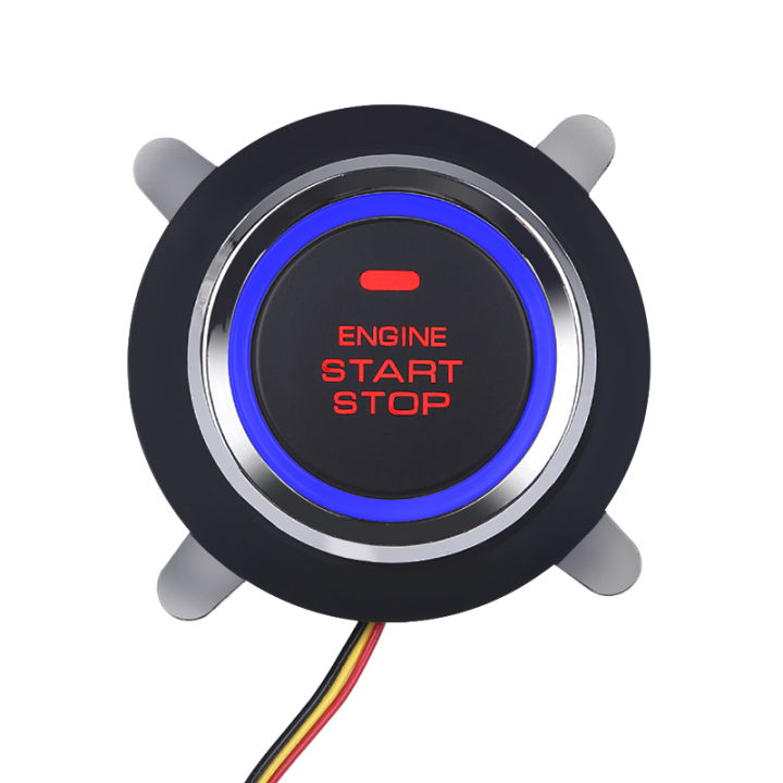 1 Pc 12V Auto Replacement Car Engine Start Stop Push Button Keyless ...