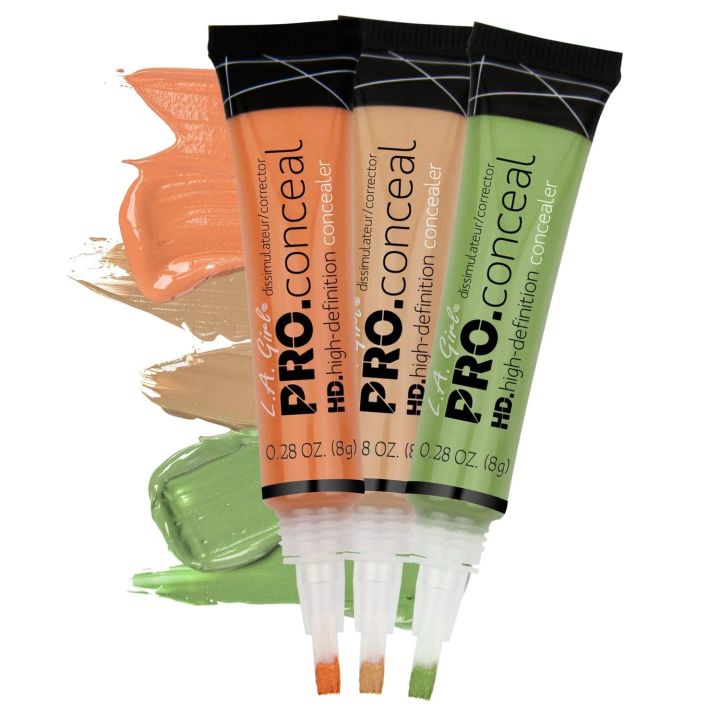 Makeup Color Corrector Concealer Liquid Cream Powder - Pack of 3 | Daraz.pk