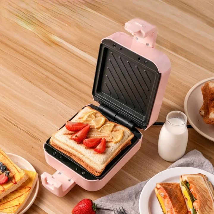 DIY Sandwich Maker Oven Breakfast Machine Hot Plate Light Food Waffle ...