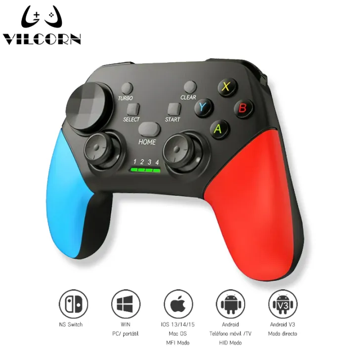 2.4G Wireless Joystick Gyroscope Gamepad Compatible for Nintendo Switch ...
