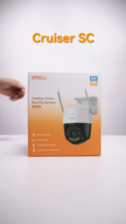 IMOU Cruiser SC 3MP Two-way Talk 360° P&T Outdoor Weatherproof / Red ...