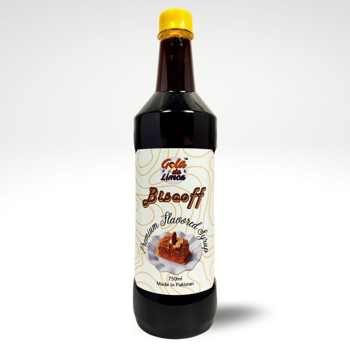 Biscoff Cookie Lotus Syrup - Original Flavoring Syrup - Premium ...
