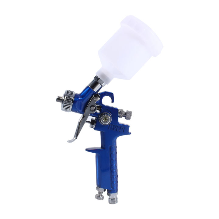 Air spray gun Blue Gravity Feed HVLP Mini Air Paint Spray Gun Low ...