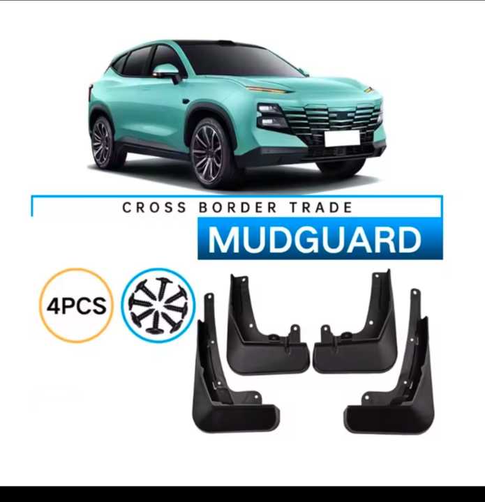 Jetour Dashing Mud Flaps/Guards Premium Quality Imported 4 Pcs Set ...