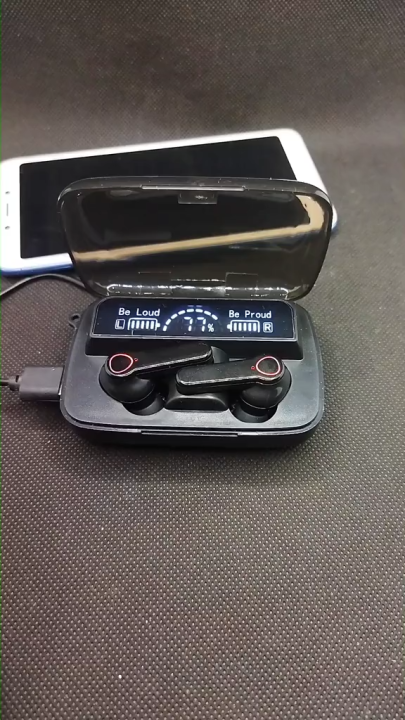 M19 Earbuds TWS Earphone Touch Control Wireless Bluetooth 5.1 ...