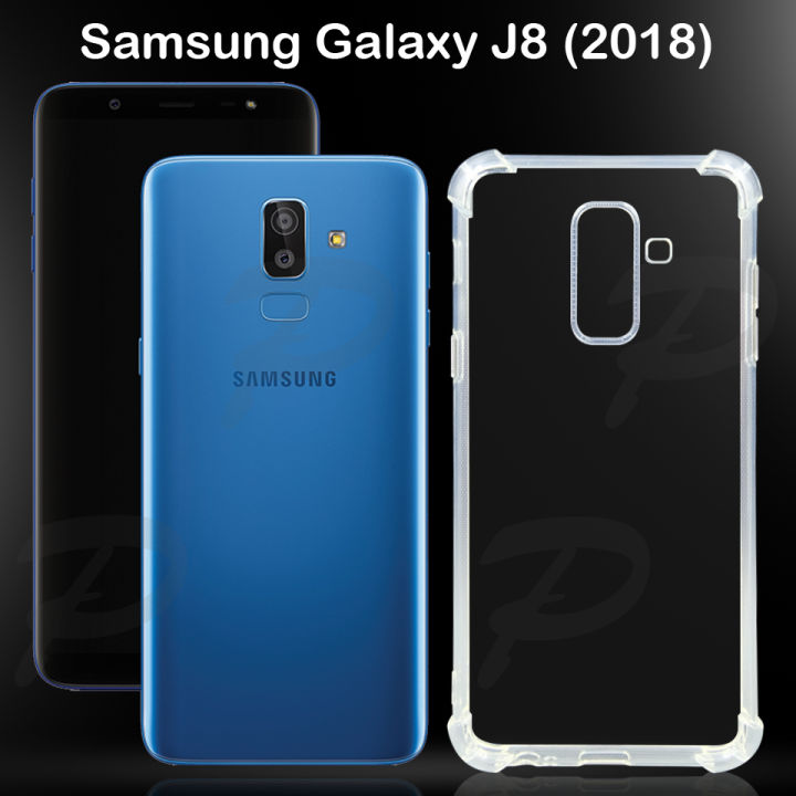 Soft back case for Samsung Galaxy J8 (2018) TPU soft case (2018) black ...