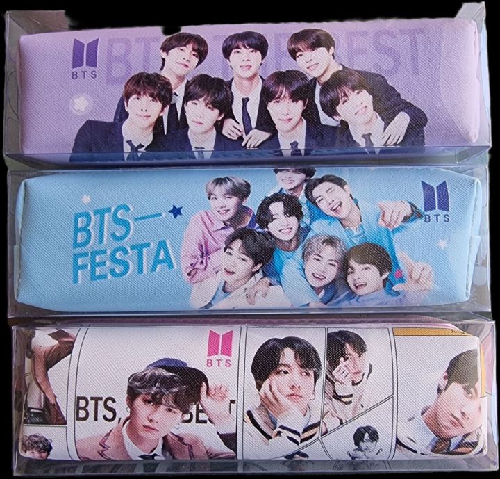 BTS Pouch Geometry | Single Zip | | Daraz.pk