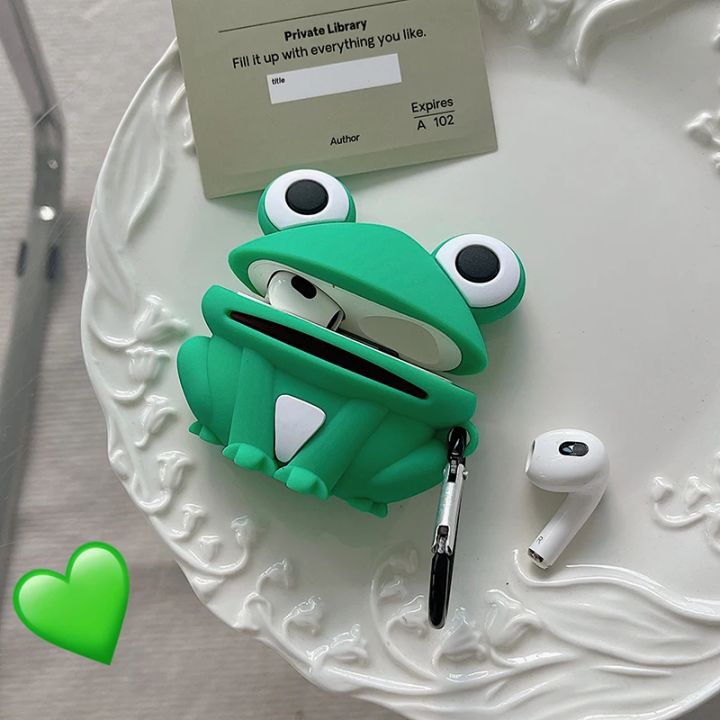 Frog Cute Lovely Cartoon Case for Apple AirPods 2 3 Generation Cover ...