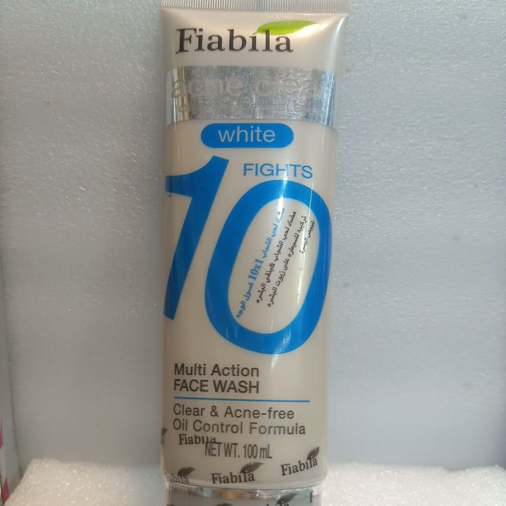 Fiabila Acne Clear White Fight 10 Face Wash -100Ml | Daraz.pk