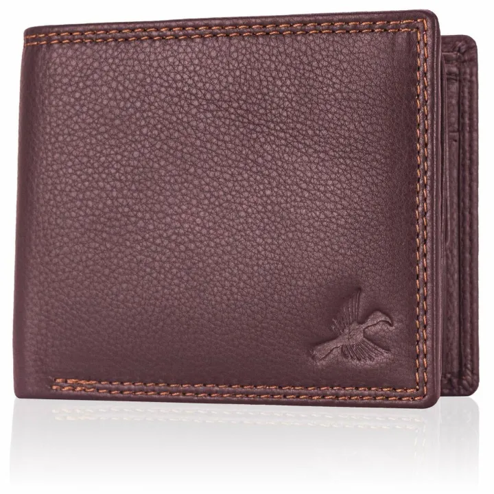 Coffee Colour Artificial lether wallet for men ( Mani Bag) | Daraz.com.bd