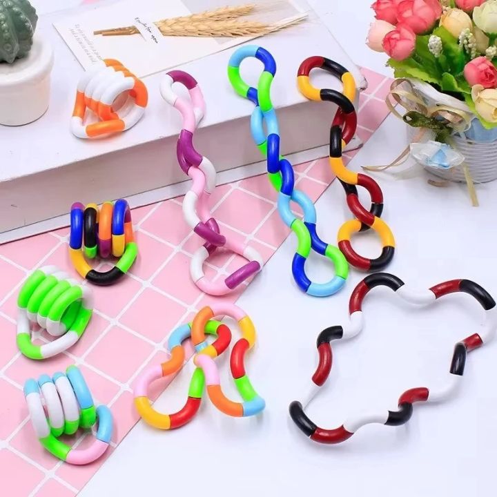 1/3/5Pcs Tangle Fidget Toy Twisting Sensory Hand-Eye Coordination Toy ...