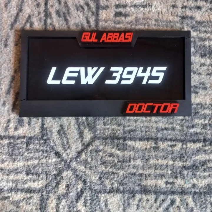 Fancy bike plate/bike fancy plate/bike name plate/bike number plate ...