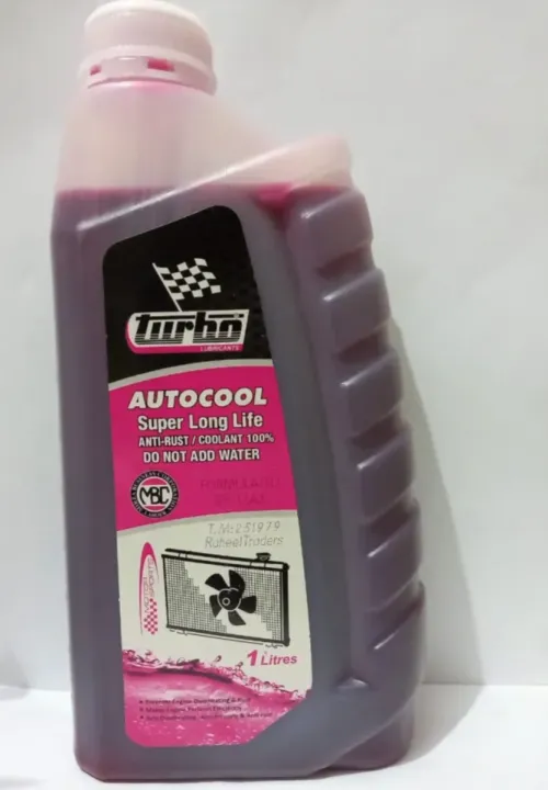 Turbo Anit-Rust Red/ Radiator Coolant Pack of 1liter | Daraz.pk