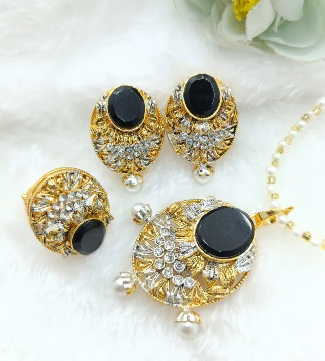 New Arrival🤩 Fancy Beautiful Two Tone Polish Egyption Combo Set With ...