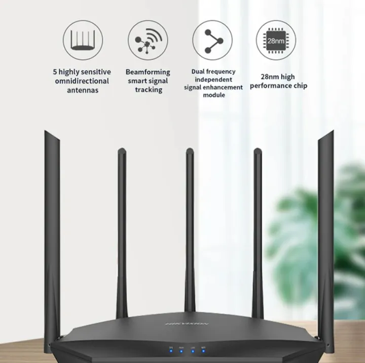 Hikvision DS-3WR12C 1200M Dual Band Wi-Fi Router | Daraz.com.np
