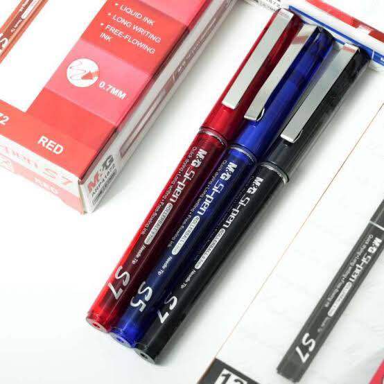 Si Pen S7 0.7mm Rollerball pen available in blue black red colours ...