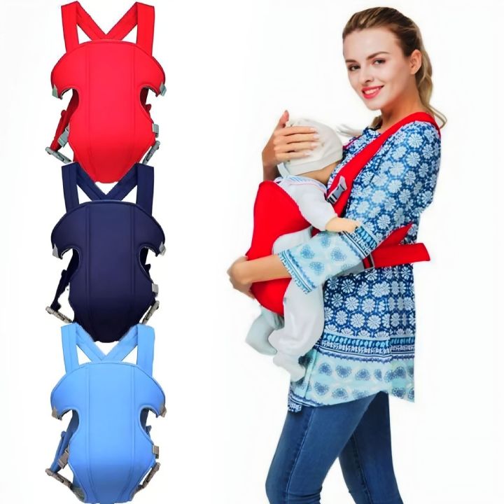 Breathable baby carrier infant toddler new born safety adjustable wrap ...