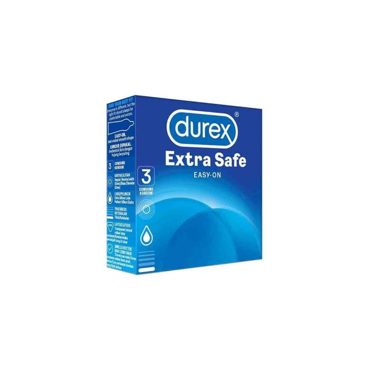 Durex Extra Safe Condoms 3 Pics Pack | Daraz.lk