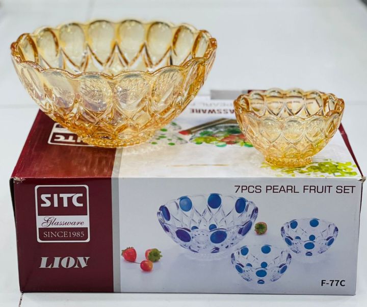 7PC Pearl Fruit Set Imported Multi Colour | Daraz.pk