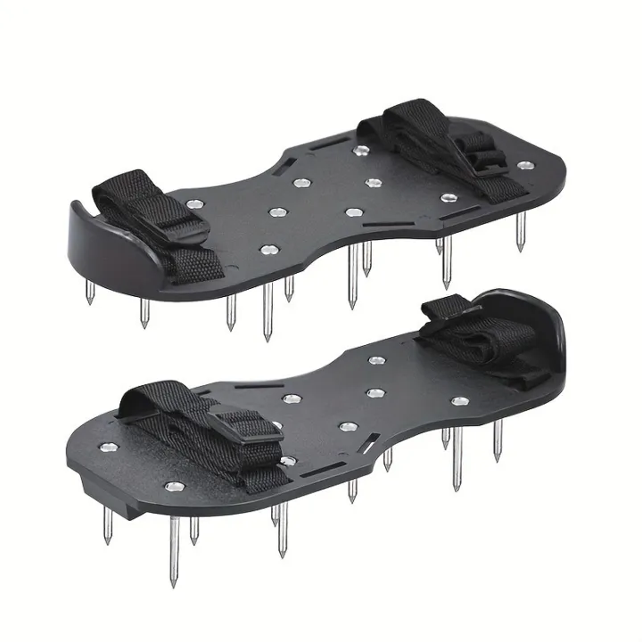 Lawn Spiked Shoes for Soil Aeration & Cement Leveling, Spring ...