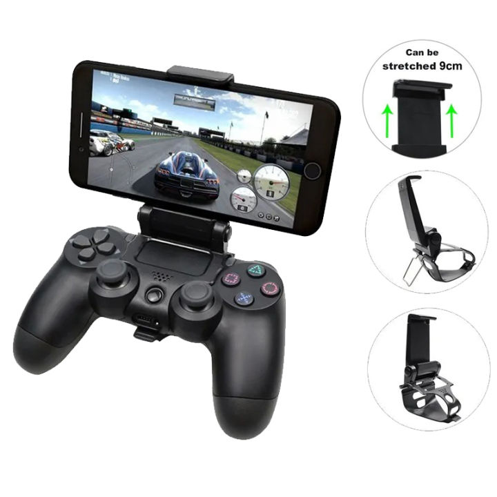 For ps4 Mobile Cell Phone Stand For PS4 Controller Mount Hand Grip For ...