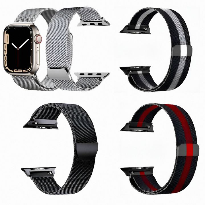 Magnetic Chain Straps In High Quality 44,45,42,49mm Metallic Band Strap ...