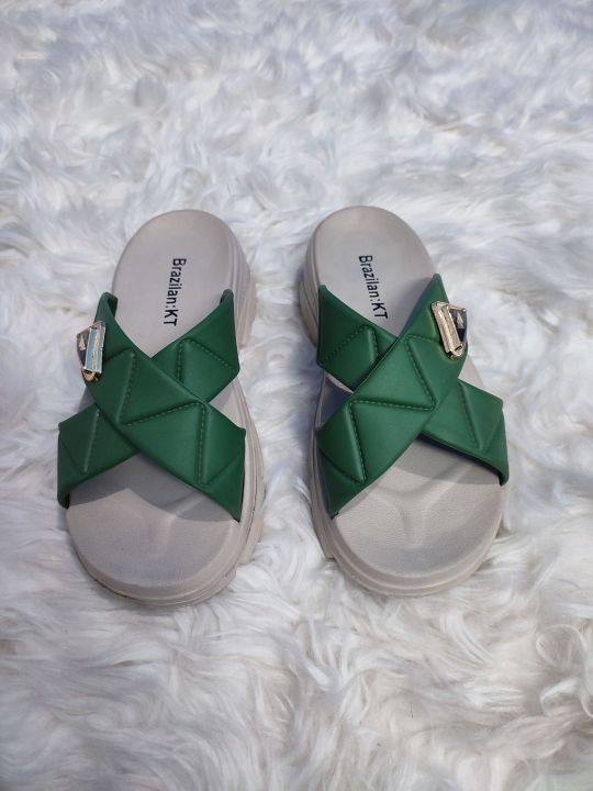 Cross Design Slippers For Women | Daraz.com.np