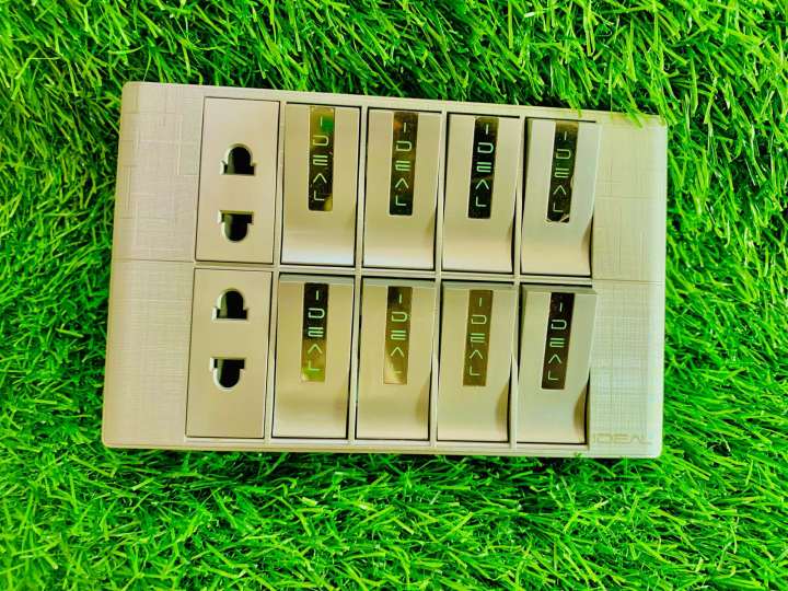 8+2 original Ideal Royal Silver Series switches & sockets/ chaina ...
