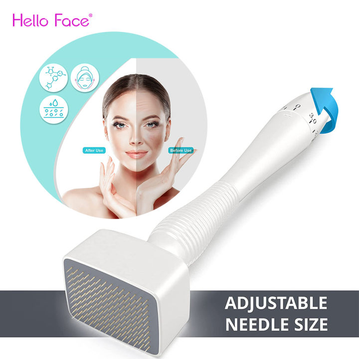 Derma Stamp DRS 140A Needles Adjustable Microneedle Roller Stamp Micro ...