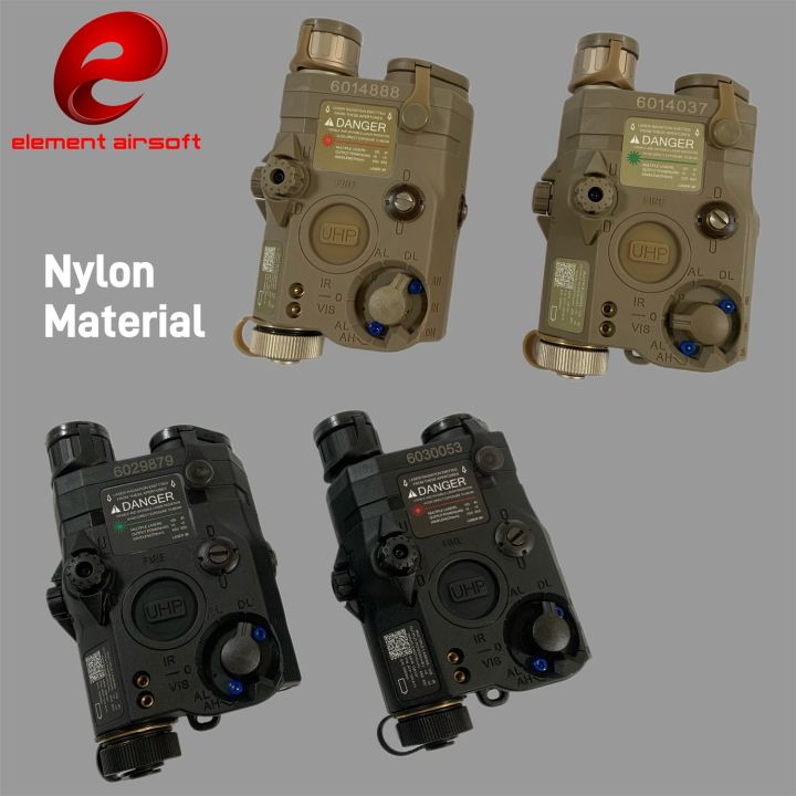 Tactical Airsoft UHP AN PEQ 15 PEQ-15 LA5C Red Dot Green Laser ...