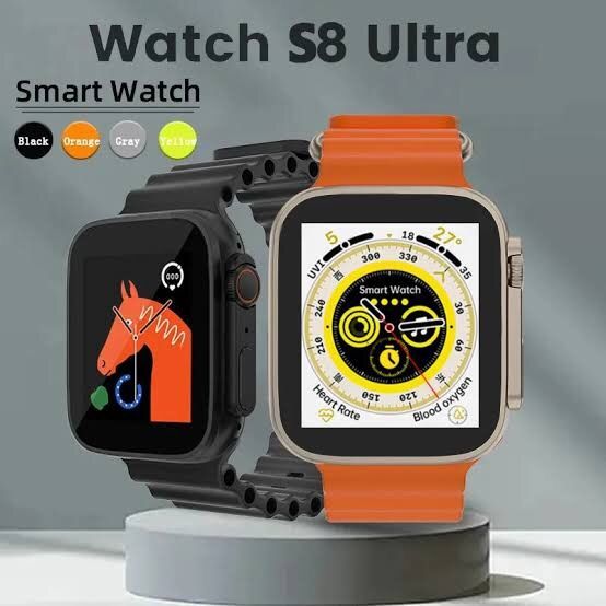 S8 Ultra / i8 ultra Max Bluetooth Smartwatch Series: 44mm Display ...