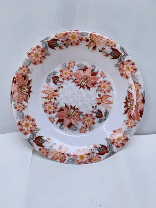 Pack Of 6 Melamine Medium Plates Irani Design High Quality | Daraz.pk