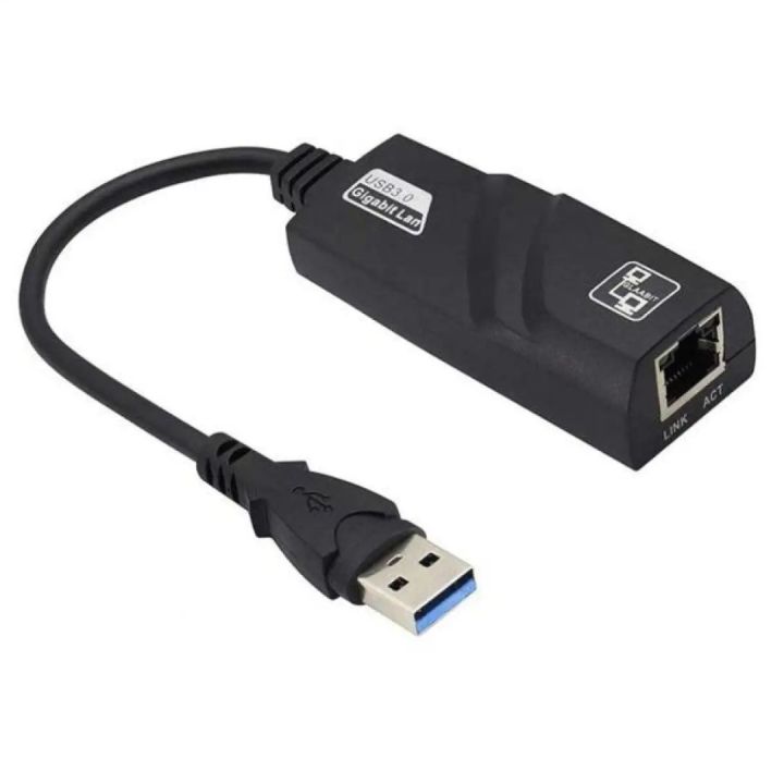 USB 3.0 To Ethernet 10/100/1000 Mbps Speed Network Rj45 To USB 3.0 ...