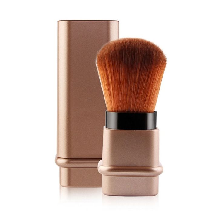 Retractable Makeup Brushes Face Powder Foundation Concealer Bronzer ...