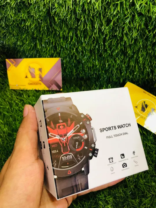 TF10 Pro Round Dial Sports Smart Watch 1.53" | Captain America Watch Face Avengers Smart watch ...