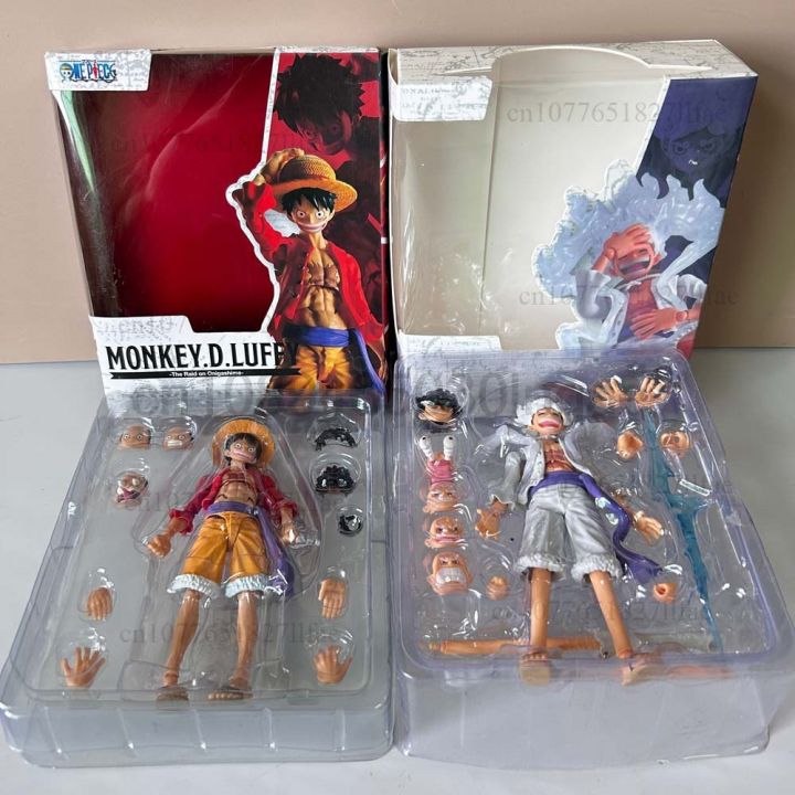 One Piece Shf Monkey D Luffy Gear 5 NIKA Action Figure ONE PIECE Luffy Figure Movable Joint ...