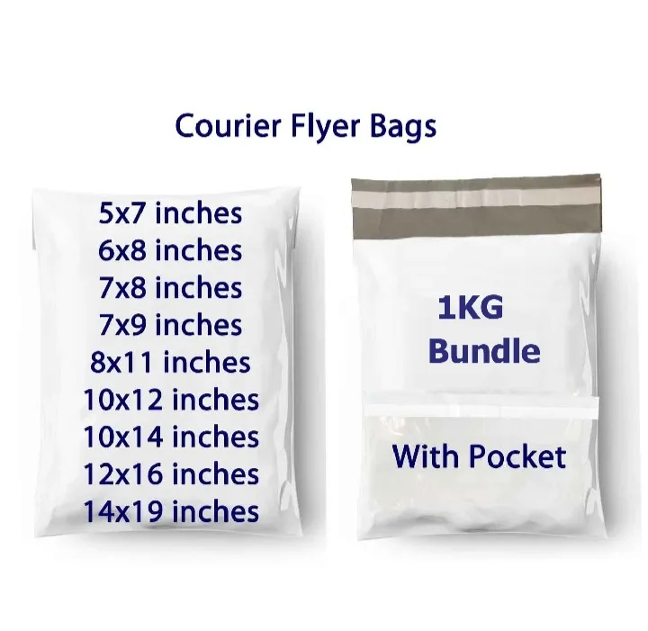 1 KG High Quality Pocket Flayer For Ecommerce Courier Service Flayer ...