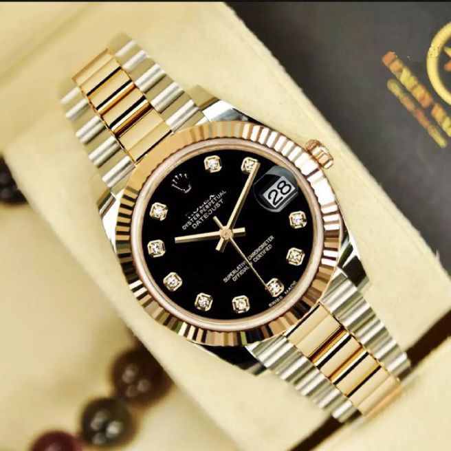 Luxury and Stylish tow tone and golden dial 36mm High Copy Limited ...