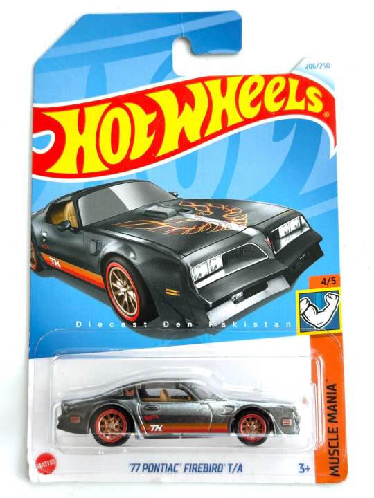 Hot Wheels '77 PONTIAC FIREBIRD T/A Trans Am Super Treasure Hunt | Daraz.pk