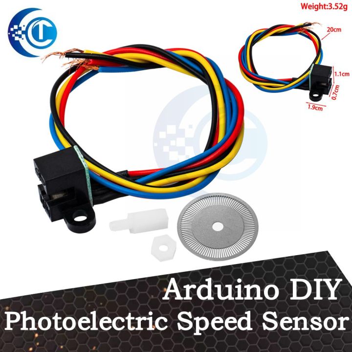 Photoelectric Speed Sensor Encoder Coded Disc Code Wheel For Freescale Smart Car 5V For Arduino ...