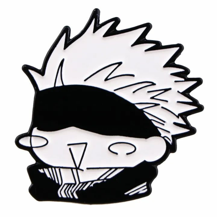 Anime Jujutsu Kaisen Gojo Satoru Itadori Yuji Ryoumen Sukuna Lapel Pins ...
