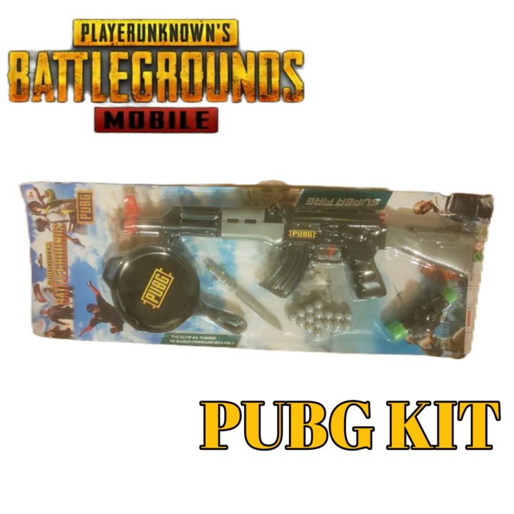 Pubg Mobile toy kit with 16 Plastic bullet | Daraz.pk