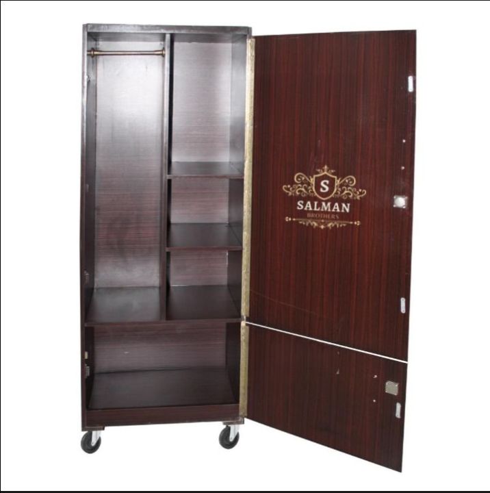 customized D3 6 Feet × 2 Feet wooden Hanger shelf cupboard wardrobe ...