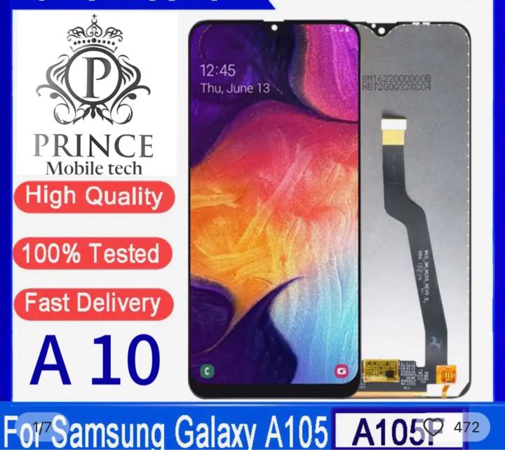 Original For Samsung galaxy A10 lcd display Touch Screen Digitizer Assembly For Samsung A105/ DS ...