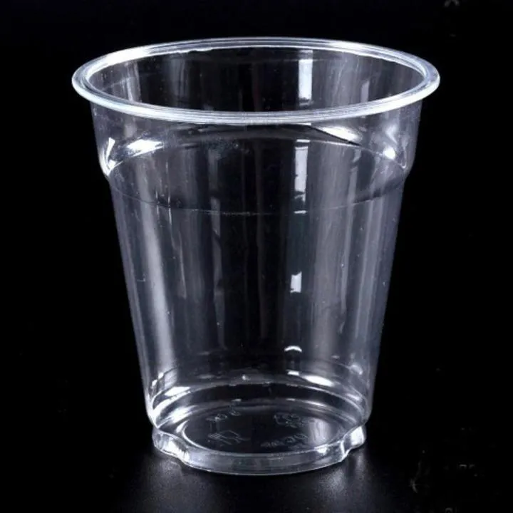One-Time Plastic Cup Glass 250MI 50 Pieces Convenient Disposable Cups ...