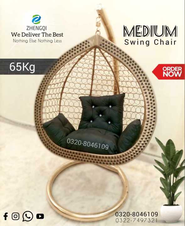 New Swing Chair Jhoola, Single & Double, Macrame Jhula, Hanging, COD ...